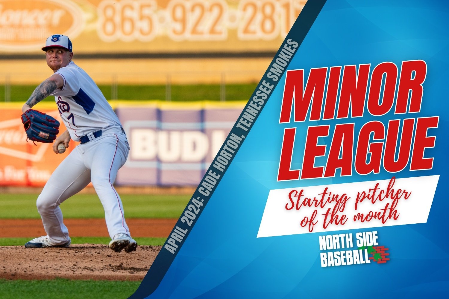 Cubs Minor League Starting Pitcher of the Month - April 2024 - Minor ...