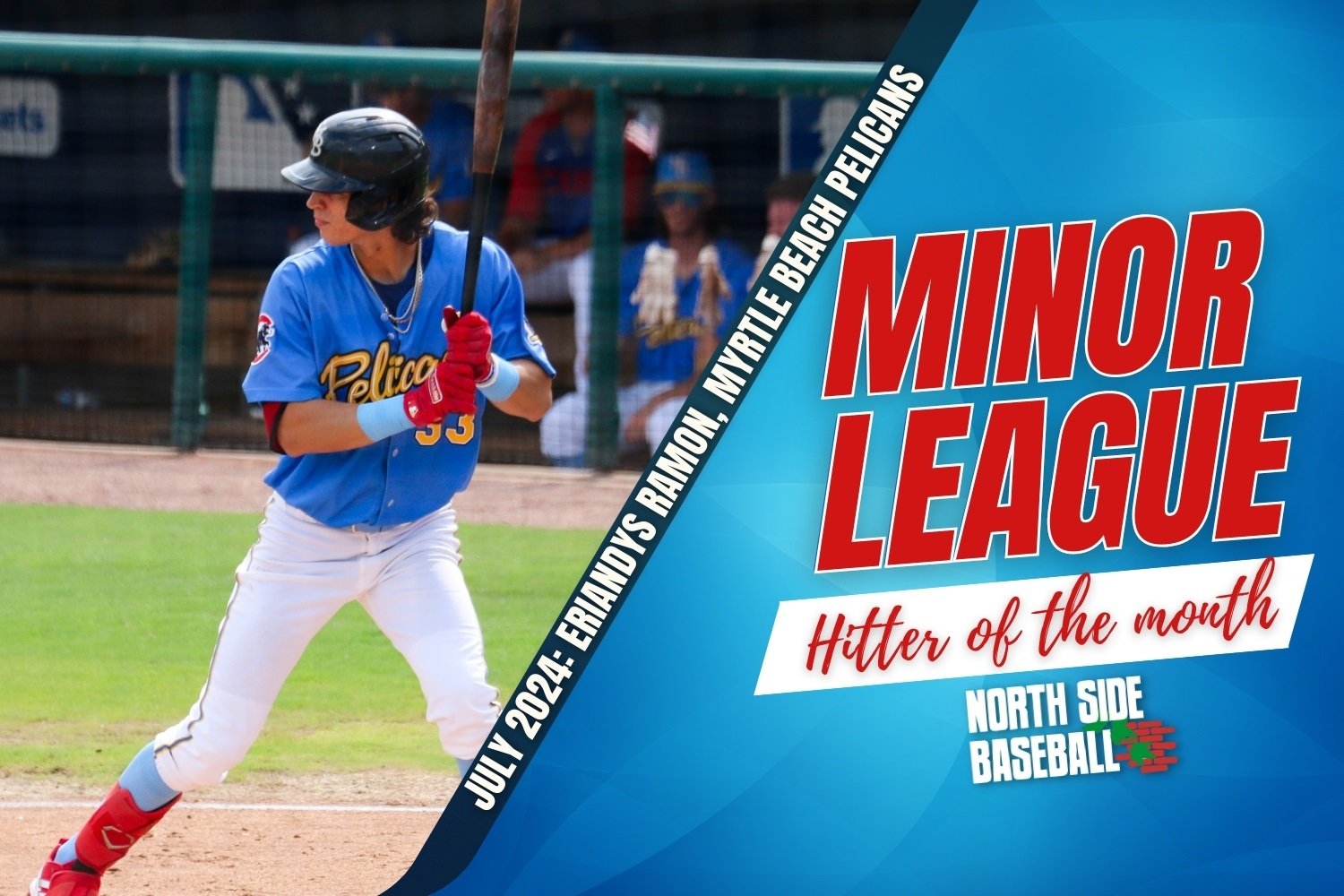 Cubs Minor League Hitter of the Month - July 2024 - Minor Leagues ...