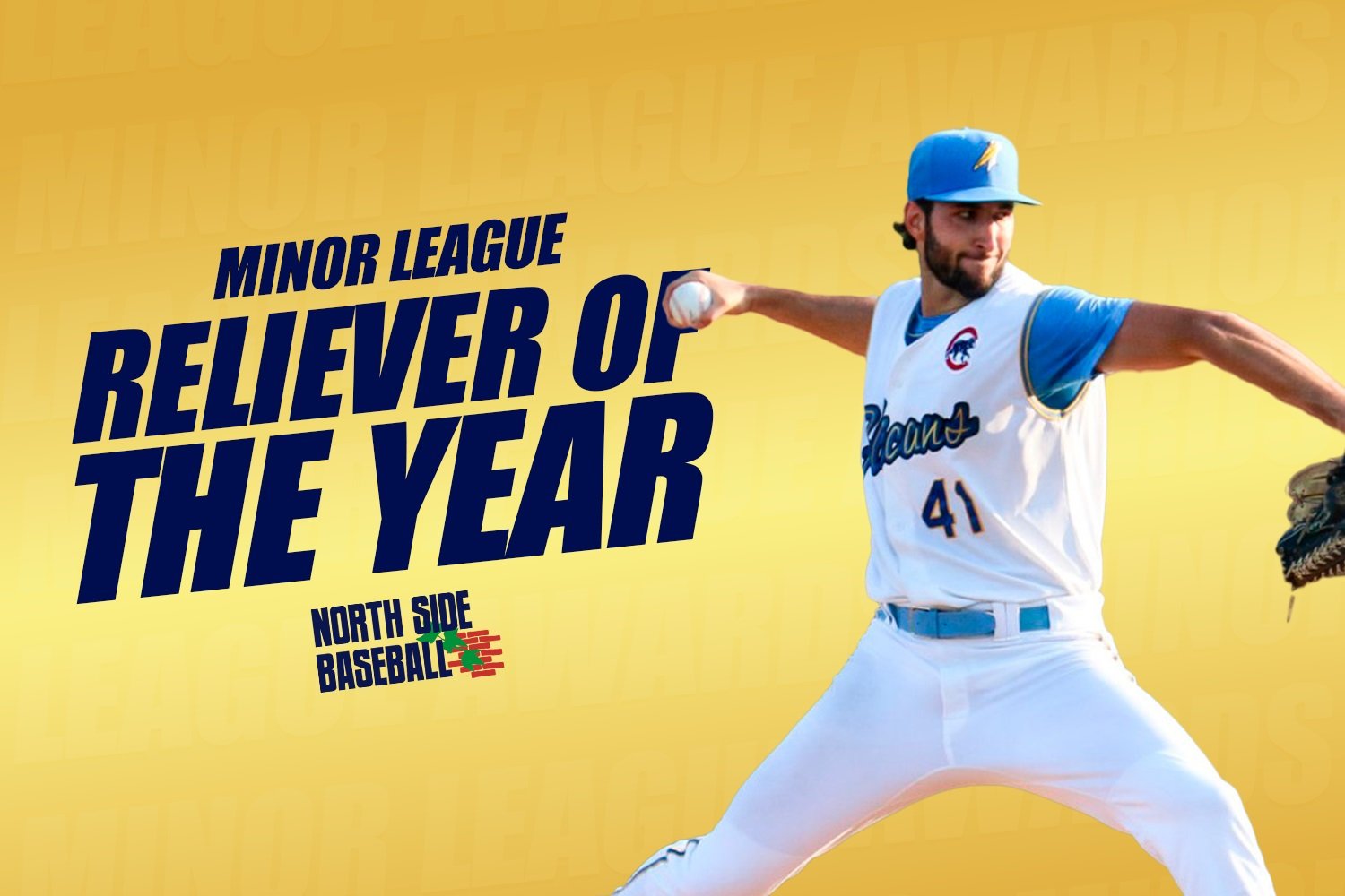 Cubs Minor League Relief Pitcher of the Year: 2024 - Minor Leagues ...
